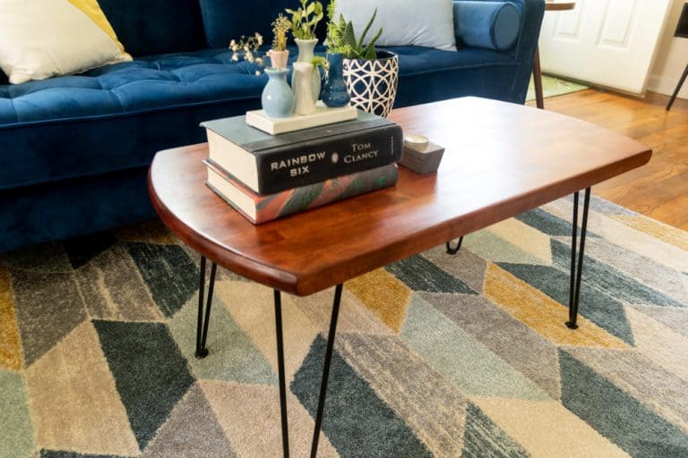 HOW TO MAKE A MID-CENTURY MODERN COFFEE TABLE FROM UPCYCLED WOOD ...